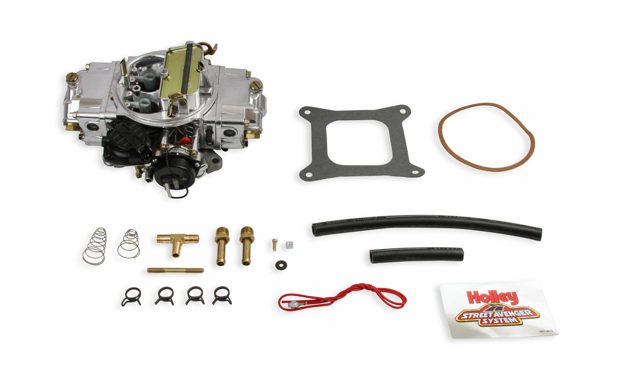 Holley 670 CFM Street Avenger Vacuum Secondary Electric Choke - 0-80670 ...