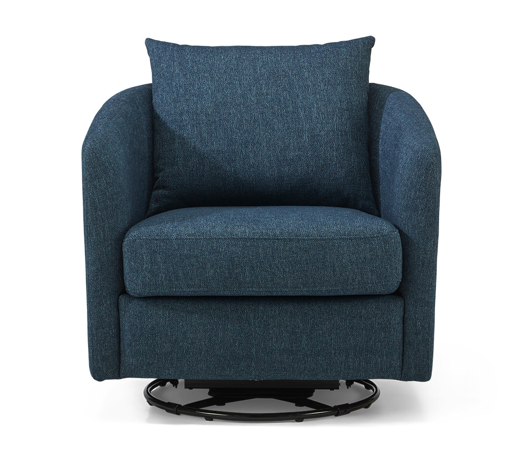 Drew Swivel Rocker-Denim - Kasala