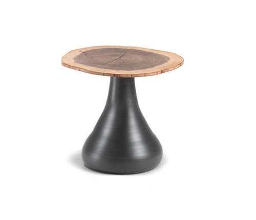 Cattelan Rio Accent Table- 19" Graphite - Kasala