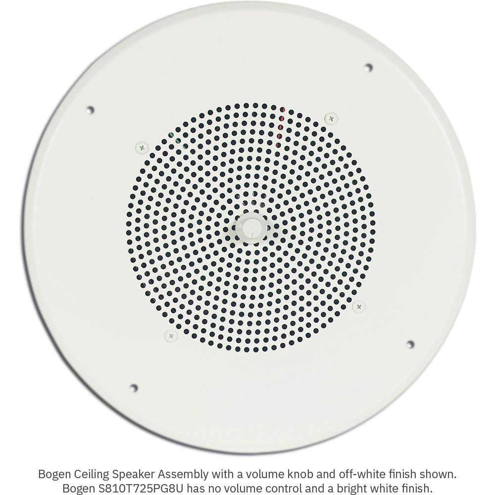 Bogen S810T725PG8U Ceiling Speaker Assembly - IP Phone Warehouse