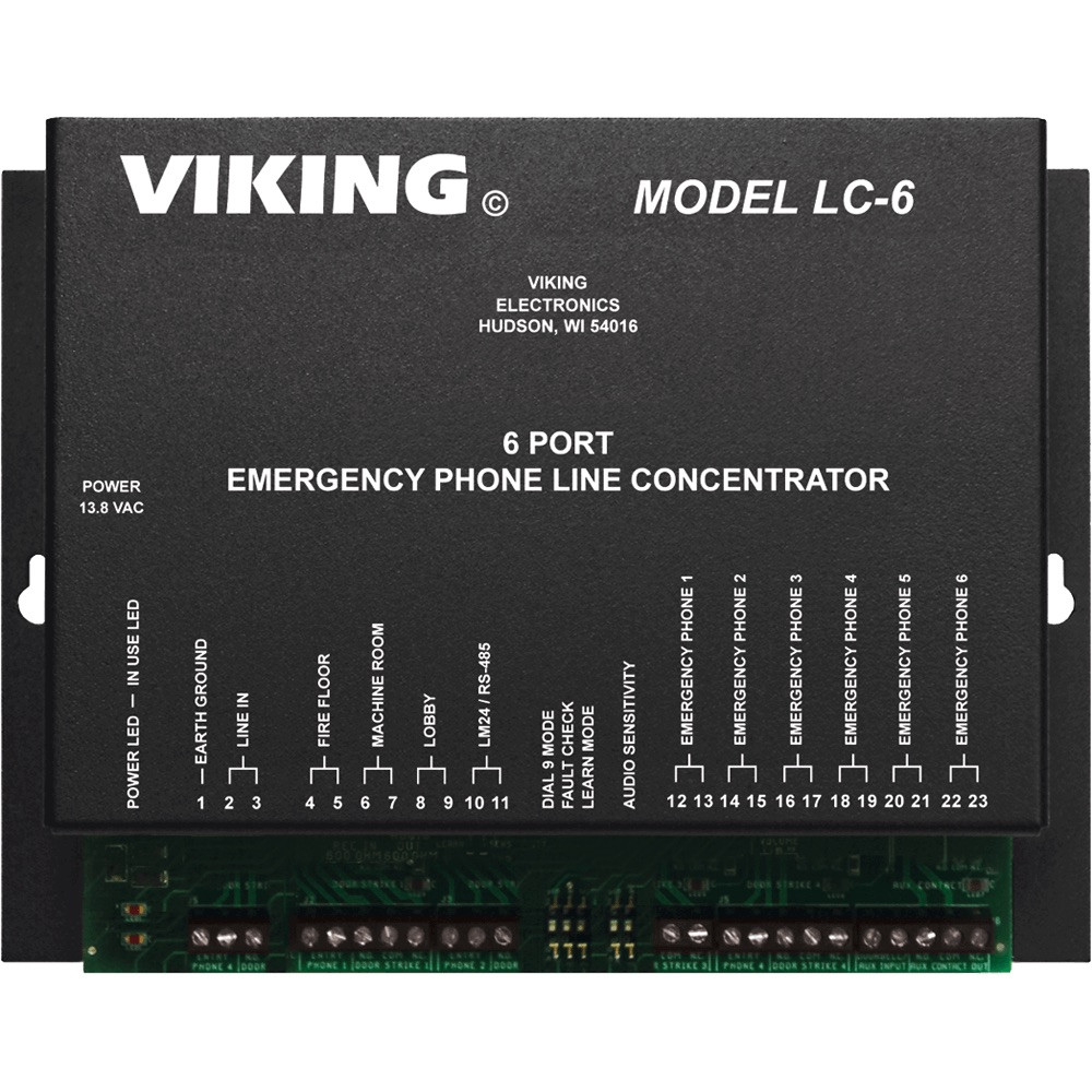 Viking LC-6 Line Concentrator - IP Phone Warehouse