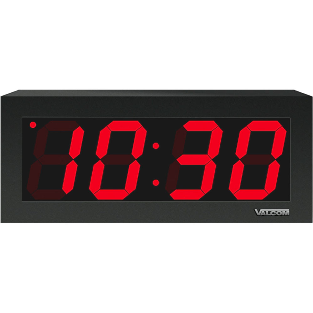 Valcom VIP-D440A IP Digital Clock - IP Phone Warehouse