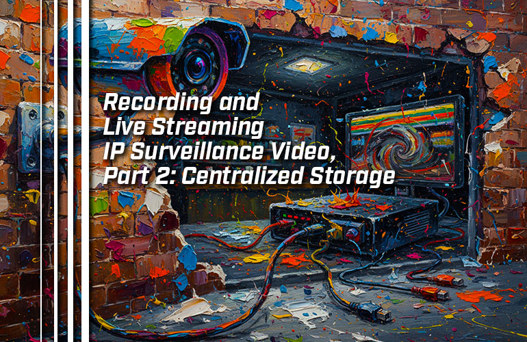 Recording and Live Streaming IP Surveillance Video, Part 2: Centralized ...