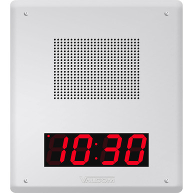 Valcom VIP-429A-D IP Clock/Speaker - IP Phone Warehouse
