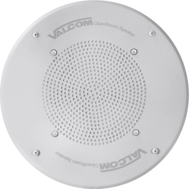 Valcom V-1040 8-inch Round Clean Room Ceiling Speaker - IP Phone Warehouse