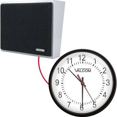 Valcom VIP-4171-A12-IC InformaCast IP Speaker and Clock Kit - IP Phone ...