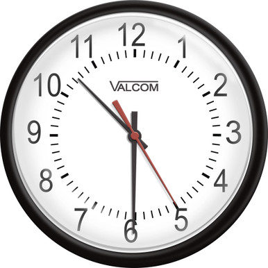 Valcom V-A2416B 16-inch Wired Analog Clock - IP Phone Warehouse