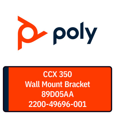 Poly CCX 350 Wall Mount Bracket (89D05AA) - IP Phone Warehouse