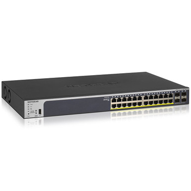 Netgear GS728TPPv2 24-Port PoE+ Switch - GS728TPP-200NAS