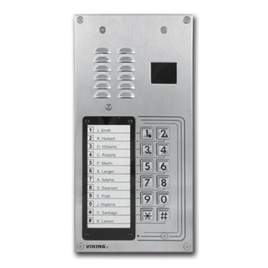 Viking K-1270 Entry Phone, 12-Button Keypad & Proximity Card Reader