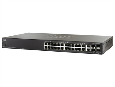 Cisco SG500-28P 24-Port Stackable PoE Switch - SG500-28P-K9-NA