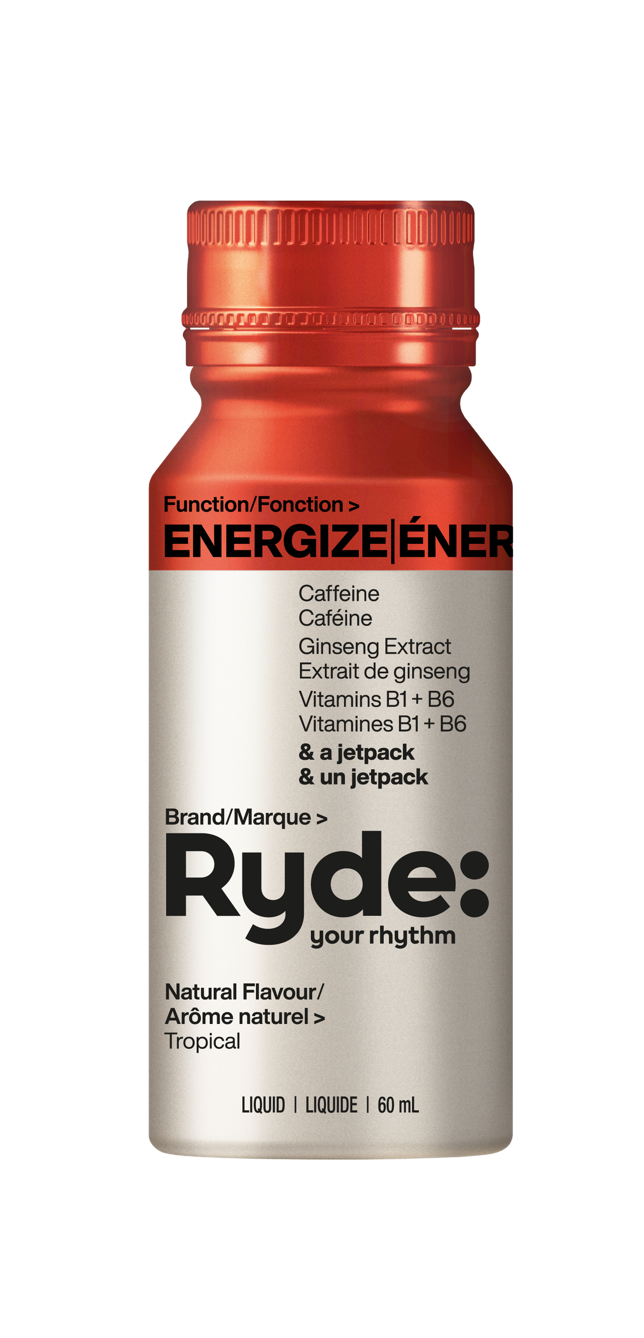 Ryde ENERGIZE | ÉNERGIE 8Btls 60ML