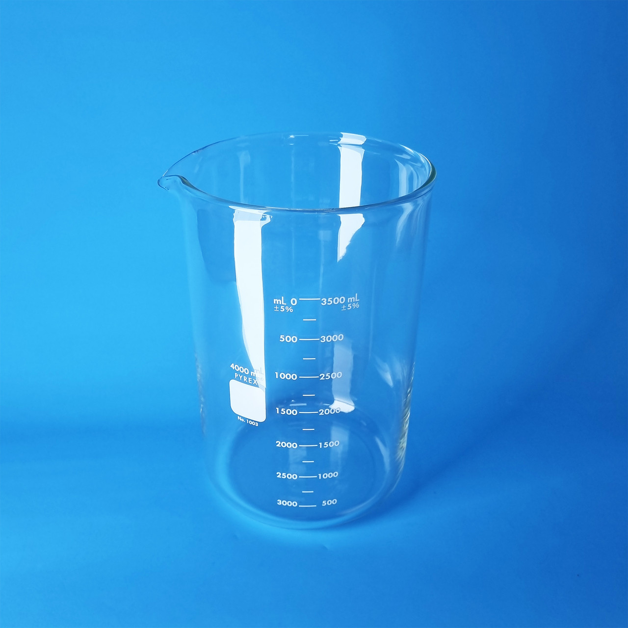 Pyrex® Heatproof Super Duty Glass Beaker 4000ml Buy Online At Labdirect
