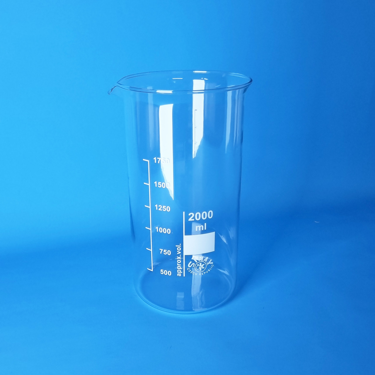 SIMAX® Heatproof Glass Beaker, Tall Form, 2000ml - Buy Online at LabDirect