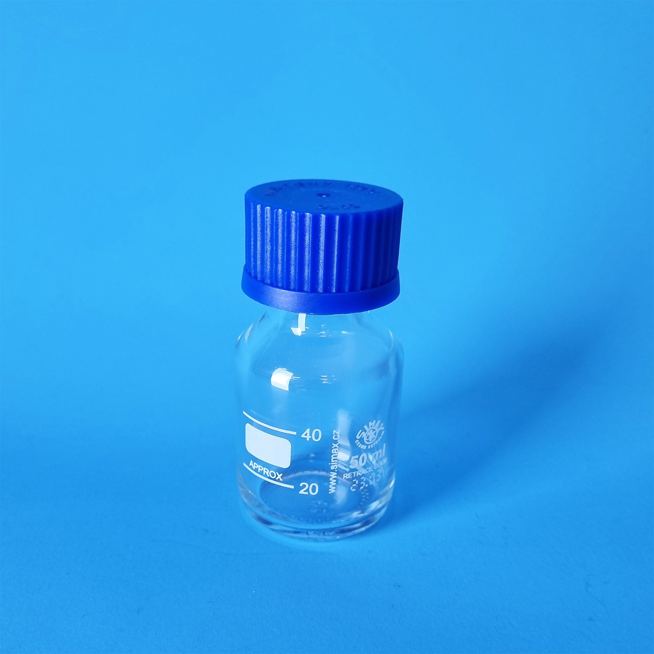 SIMAX® Heatproof Lab Bottle with Screw Cap Lid, 50ml (10 Pack Special ...