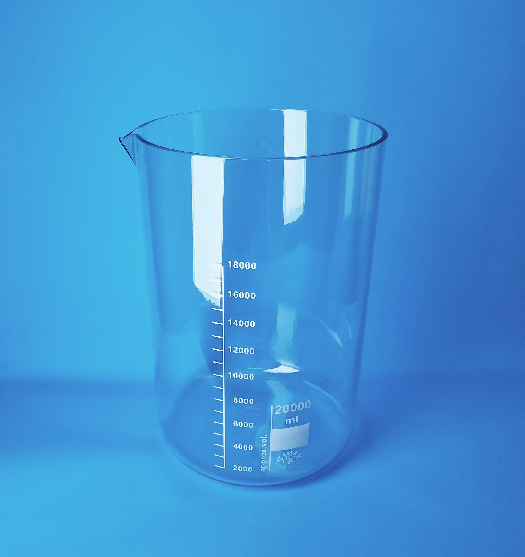 SIMAX® Heatproof Glass Beaker, Low Form, 20 Litres - Buy Online at ...