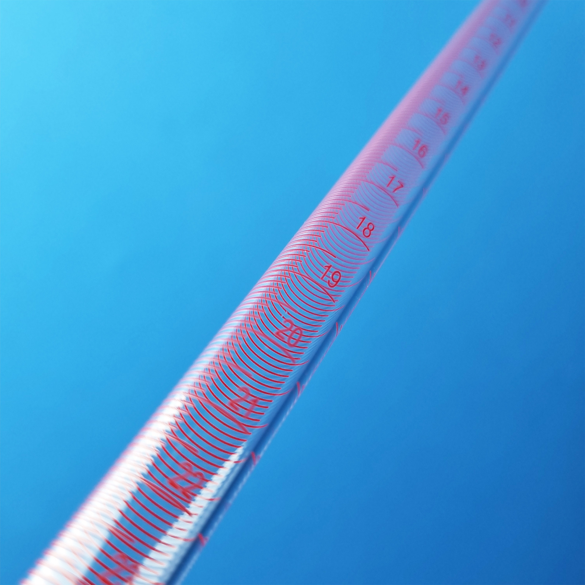 PYREX® Straight Burette with PTFE Stopcock, 0.1 ml Graduations, Class B ...