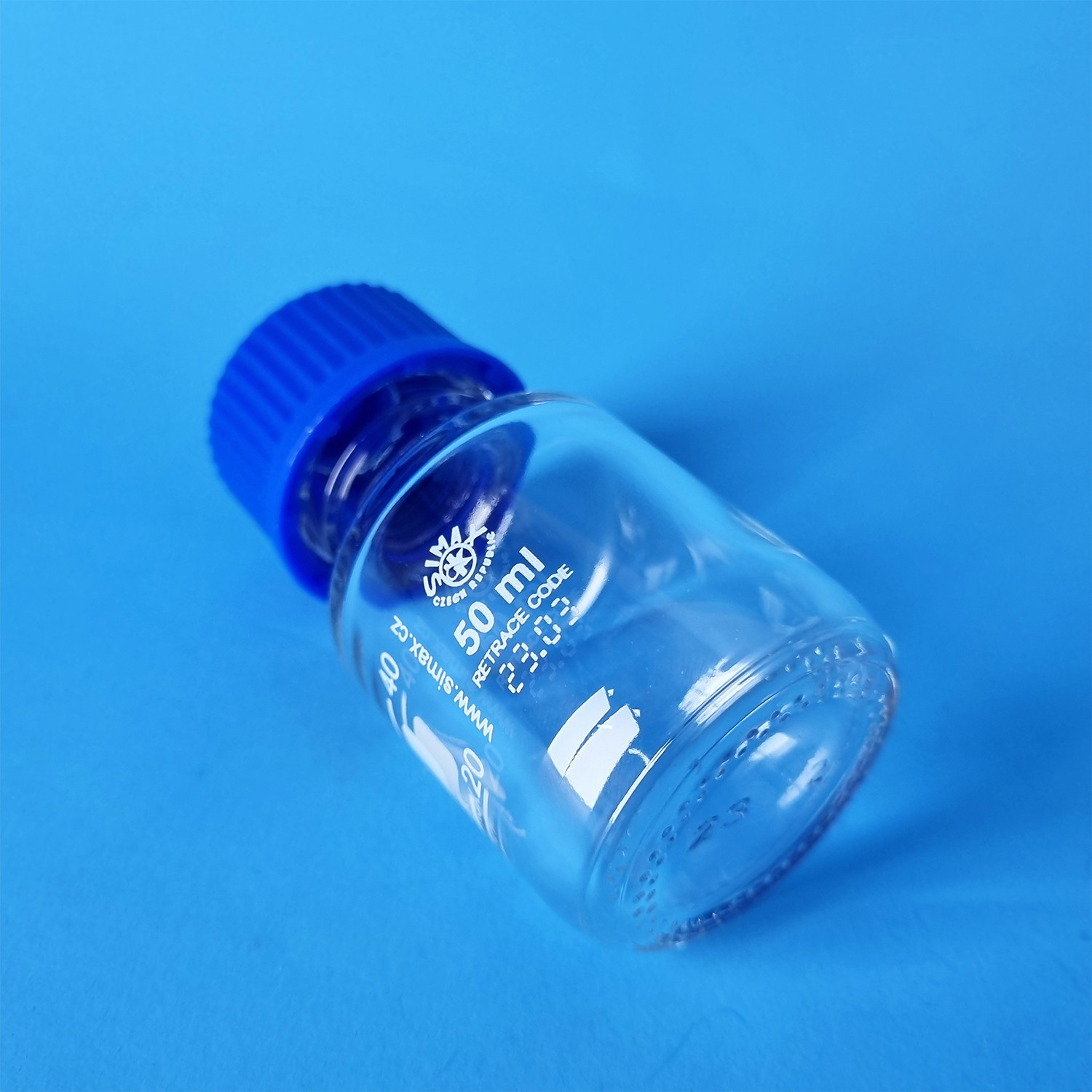 SIMAX® Heatproof Lab Bottle with Screw Cap Lid, 50ml (10 Pack Special ...