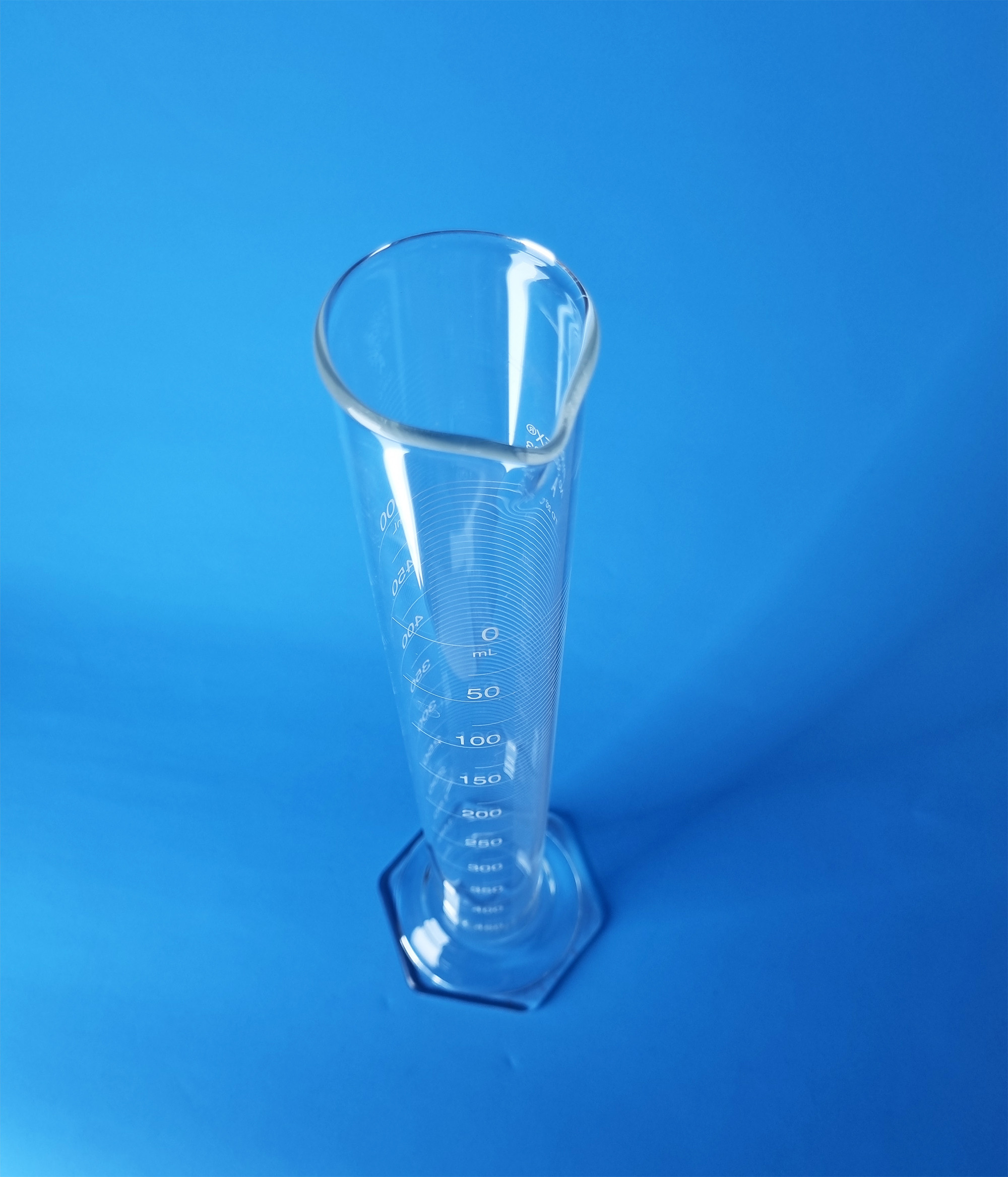 PYREX® Heatproof Glass Measuring Cylinder with Double Scale, Tall Form ...