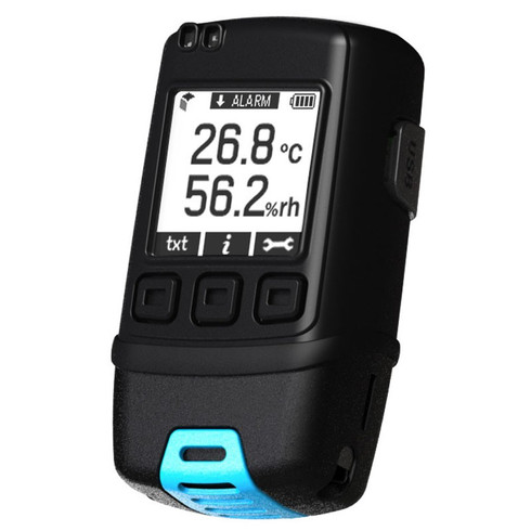 Temperature and Relative Humidity Data Logger with Graphic LCD Screen ...