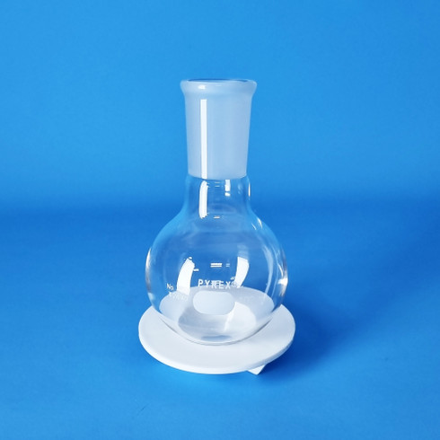 PYREX® Glass Round Bottom Flasks, 100ml, B24 Neck - Buy Online at LabDirect