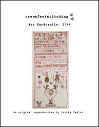 Ann Hardcastle, 1844 / Crowsfeetstitching - Needles and Things
