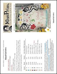 Island Girl / Miss Prim Cross Stitch - Needles and Things