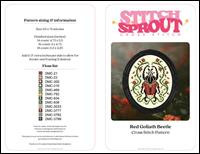 Red Goliath Beetle / Stitchsprout Cross Stitch - Needles and Things