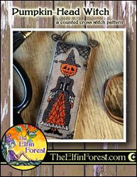 Pumpkin-Head Witch / The Elfin Forest - Needles and Things