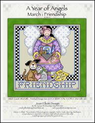 A Year Of Angels March Friendship / Joan Elliott Design - Needles and ...