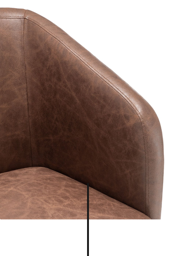 Modern Barrel Chair with Metal Base - Wovenbyrd