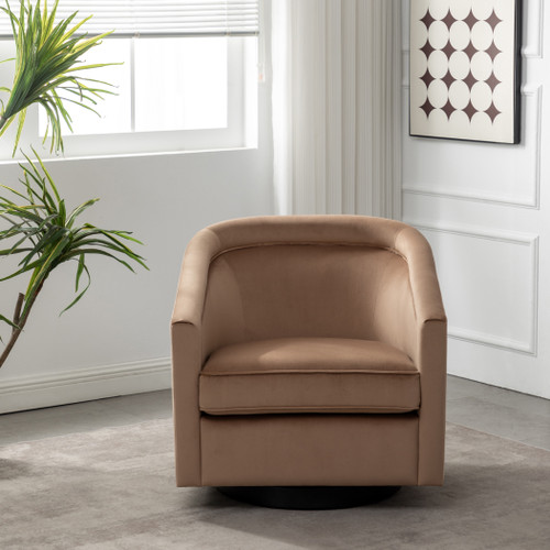 Classic Barrel Swivel Chair - Wovenbyrd