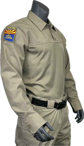 AZDPS Men's Base Layer Long Sleeve Polo