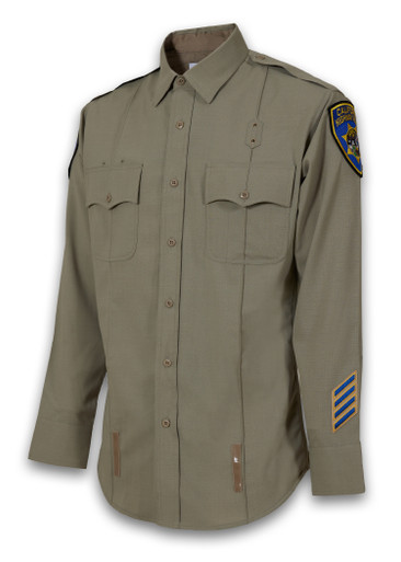 CHP Men's Spiewak Poly/Wool Long Sleeve Shirt