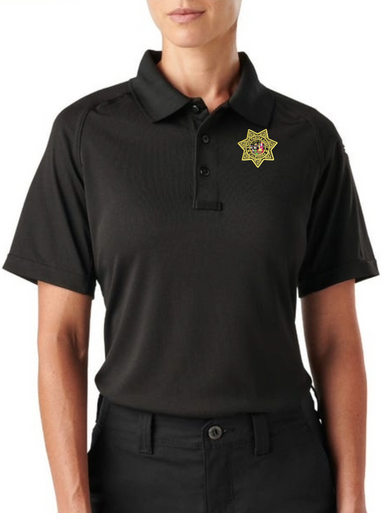 CDCR DAPO 5.11 Tactical Women's Performance Short Sleeve Polo