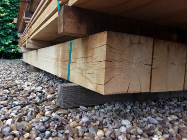 Hardwood Fresh Sawn Timber English Oak Posts