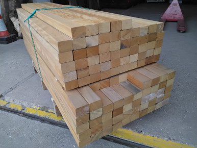 HARDWOOD PLANED AFRICAN OPEPE RAILS / OFFCUTS