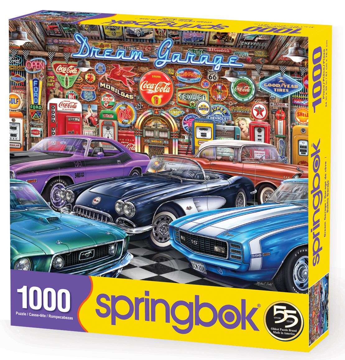 Dream Garage 1000 Piece Jigsaw Puzzle