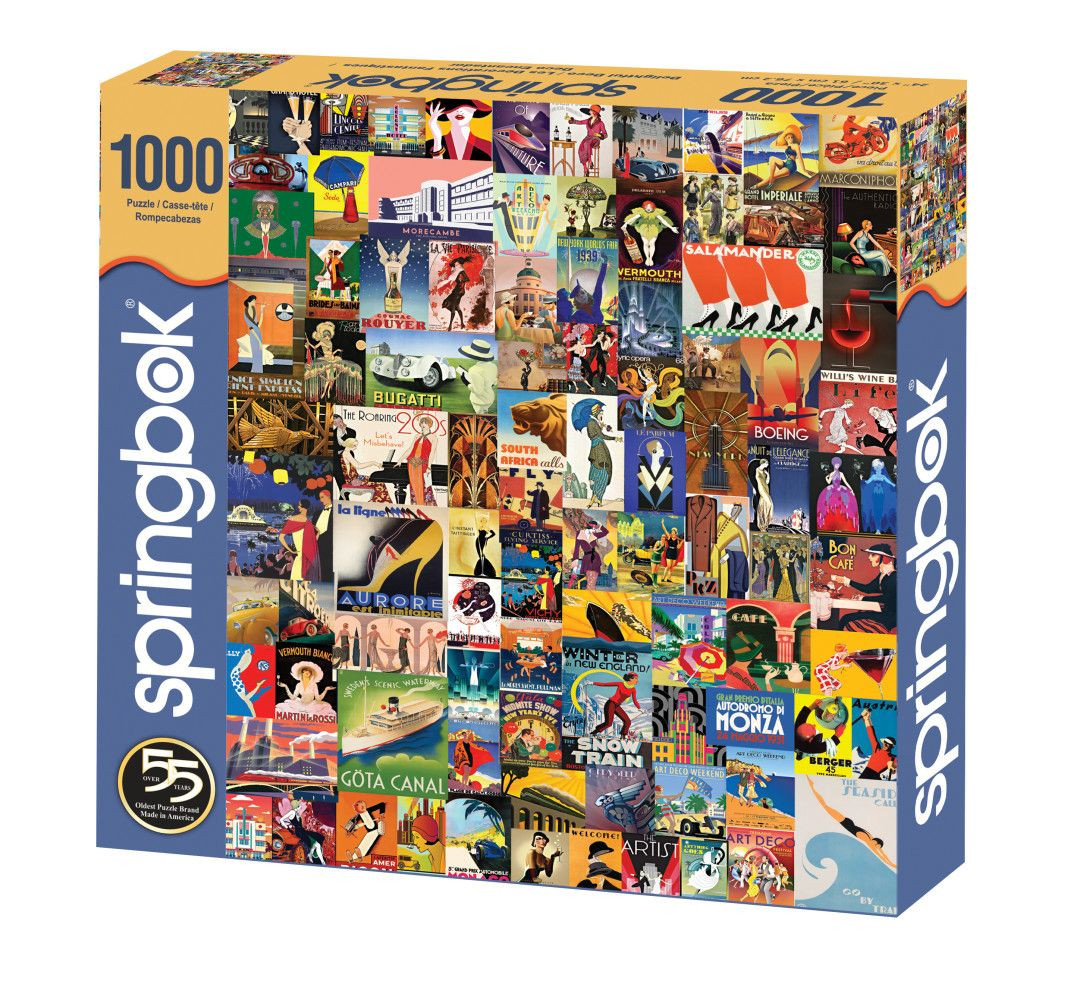 Delightful Deco 1000 Piece Jigsaw Puzzle