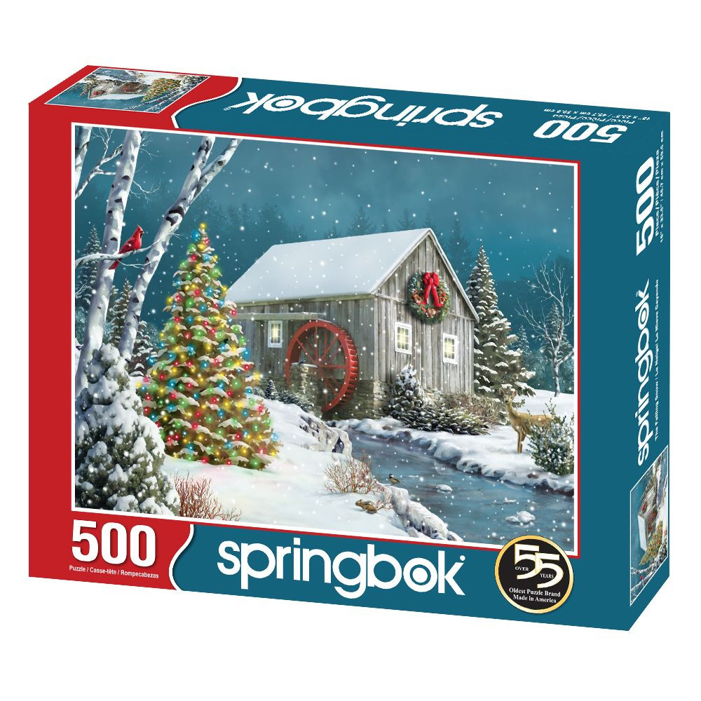The Falling Snow 500 Piece Jigsaw Puzzle