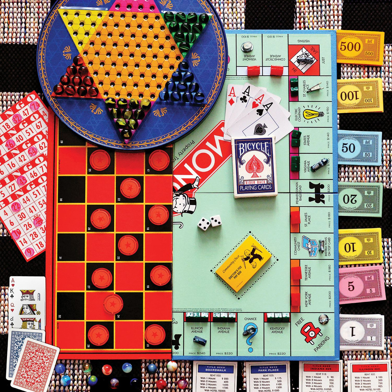 Board Games 36 Piece Jigsaw Puzzle