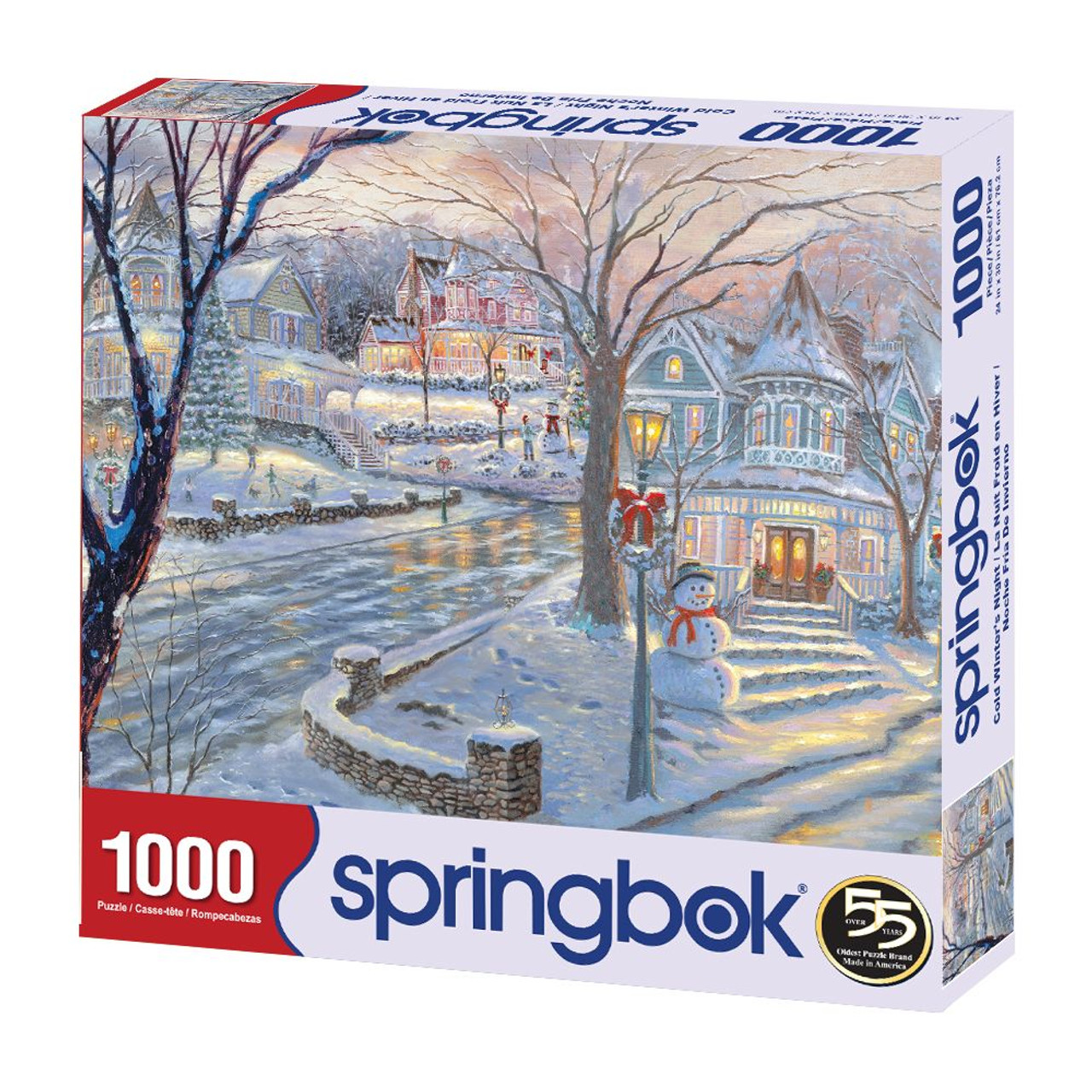 Cold Winters Night 1000 Piece Jigsaw Puzzle Cold Winters Night 1000 Piece Jigsaw Puzzle