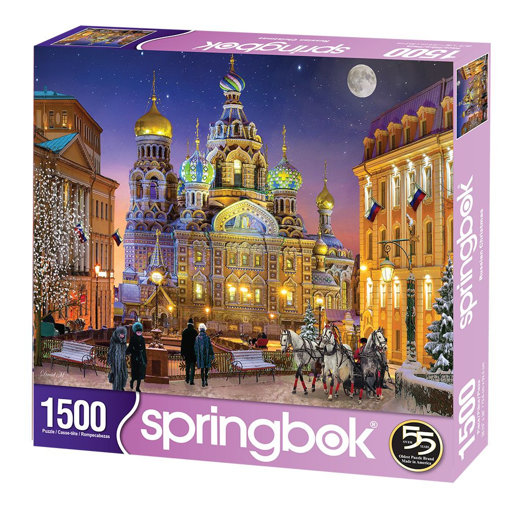 Russian Christmas 1000 Piece Jigsaw Puzzle