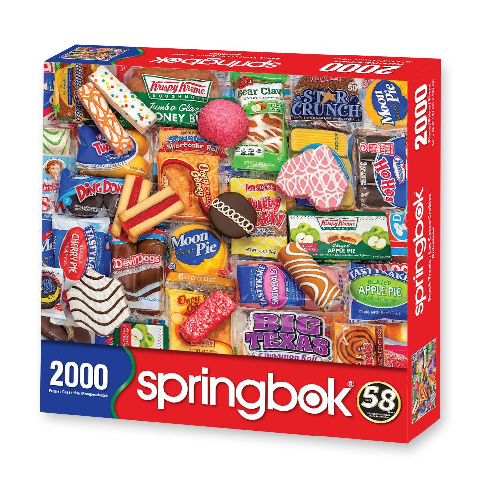 Snack Treats 2000 Piece Jigsaw Puzzle