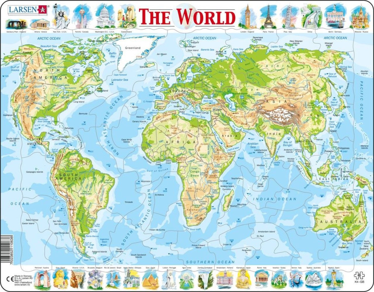 The Physical World Educational 80 Piece Jigsaw Puzzle