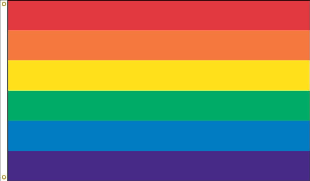 Rainbow Flag - 4' x 6' - Nylon