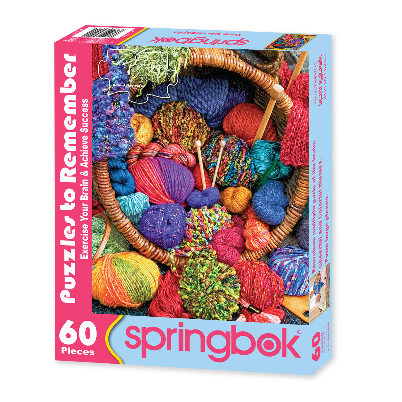 Yarn Cornucopia 60 Piece Jigsaw Puzzle