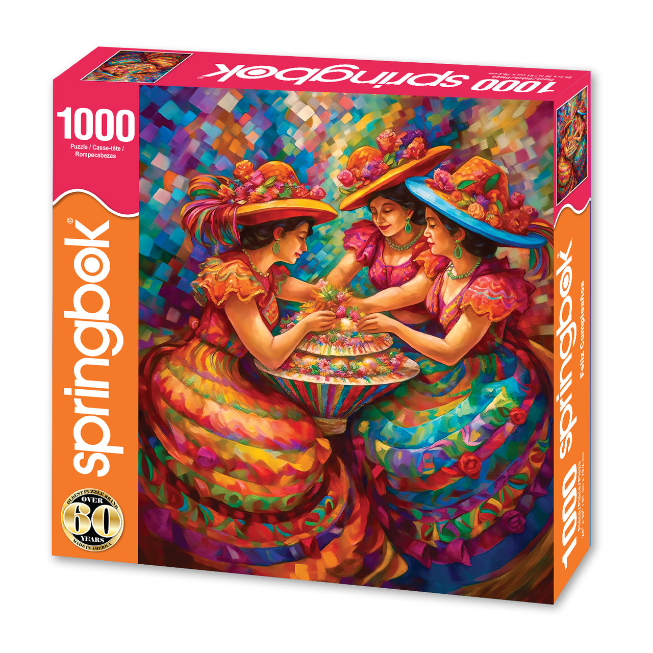 Feliz Cumpleaños 1000 Piece Jigsaw Puzzle
