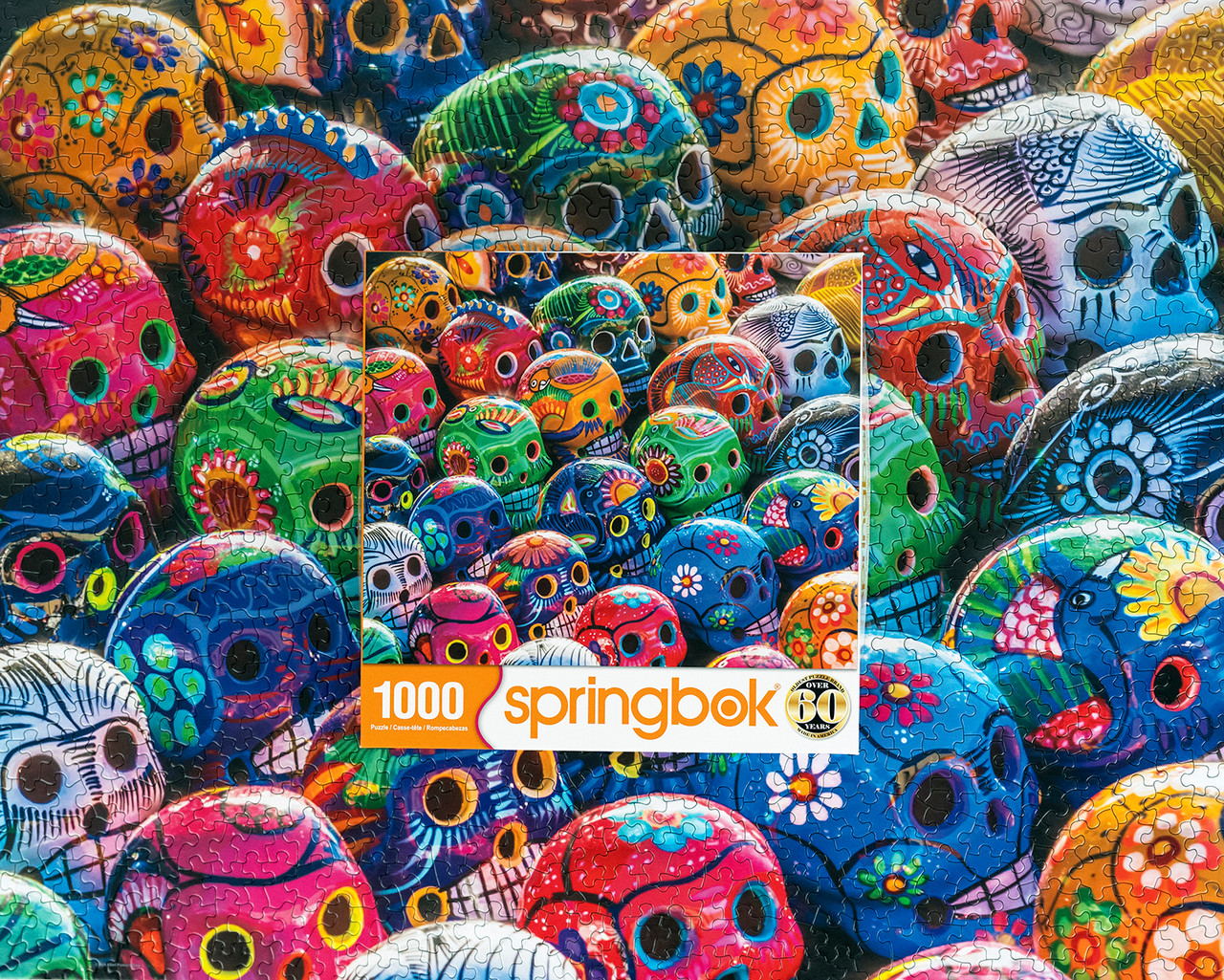 Sugar Skulls 1000 Piece Jigsaw Puzzle