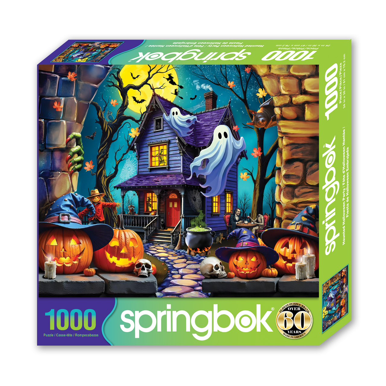 Haunted Halloween Party 1000 Piece Jigsaw Puzzle